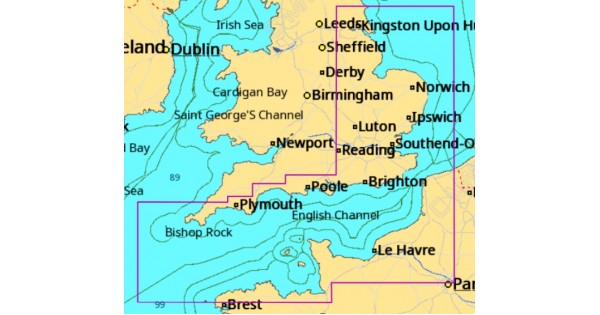 C-Map MAX-N+ English Channel to River Humber Local Chart - M-EW-Y319